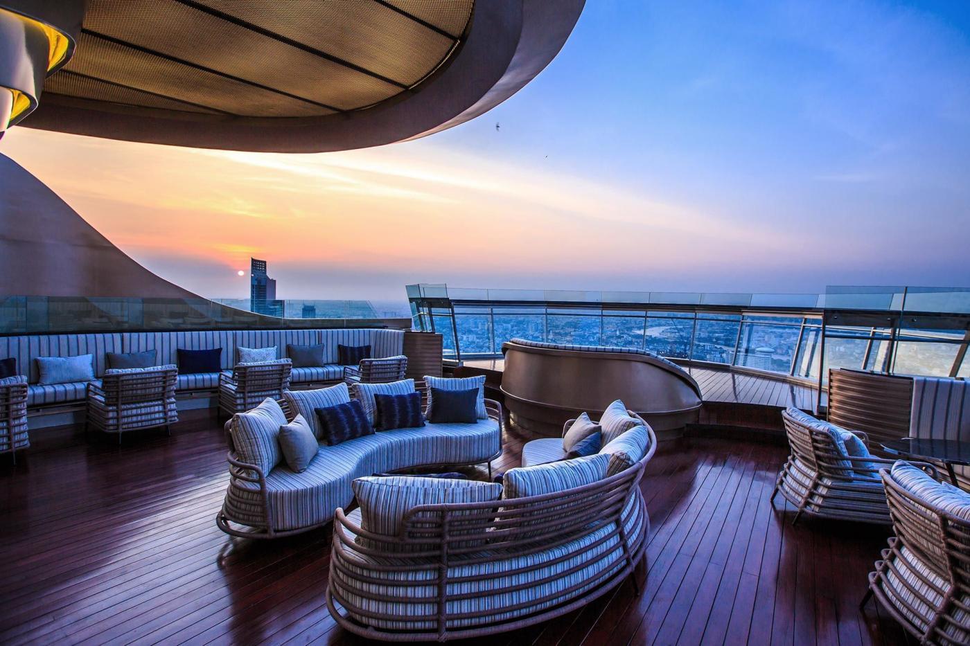 Tower Club at lebua at State Tower Bangkok, Thailand. Hotel review by ...