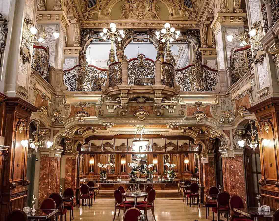 Párisi Udvar Hotel Budapest, Hungary. Hotel review by OutThere magazine