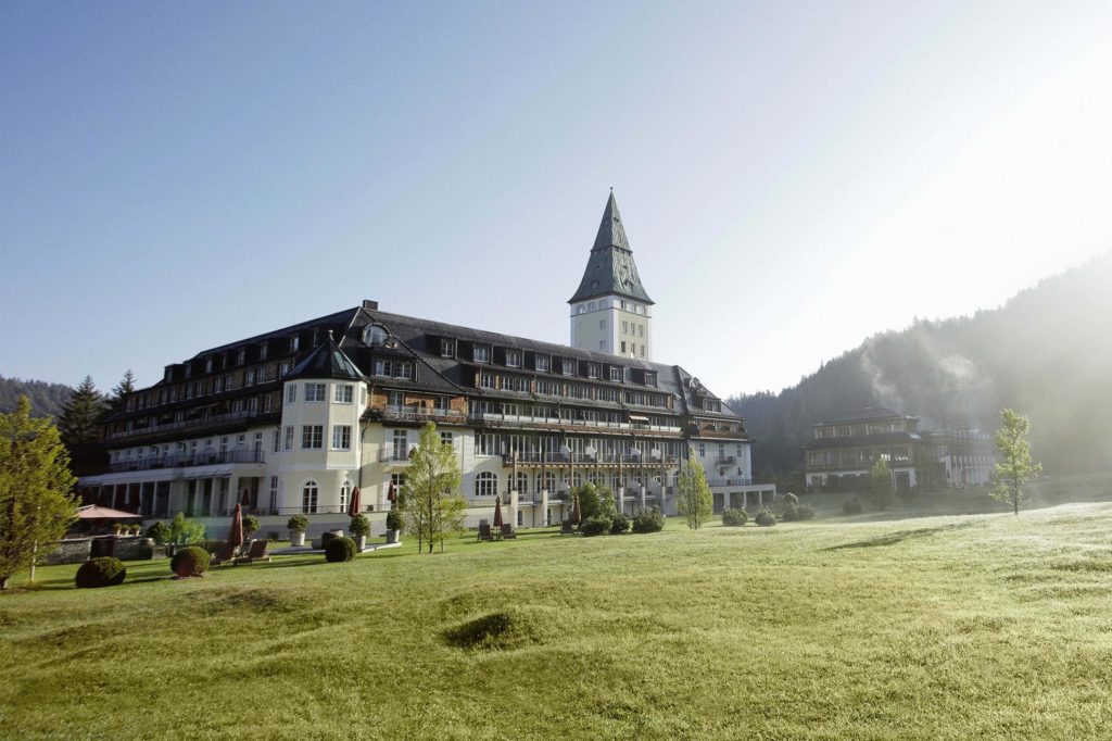 Schloss Elmau Bavarian Alps, Germany. Hotel review by OutThere magazine