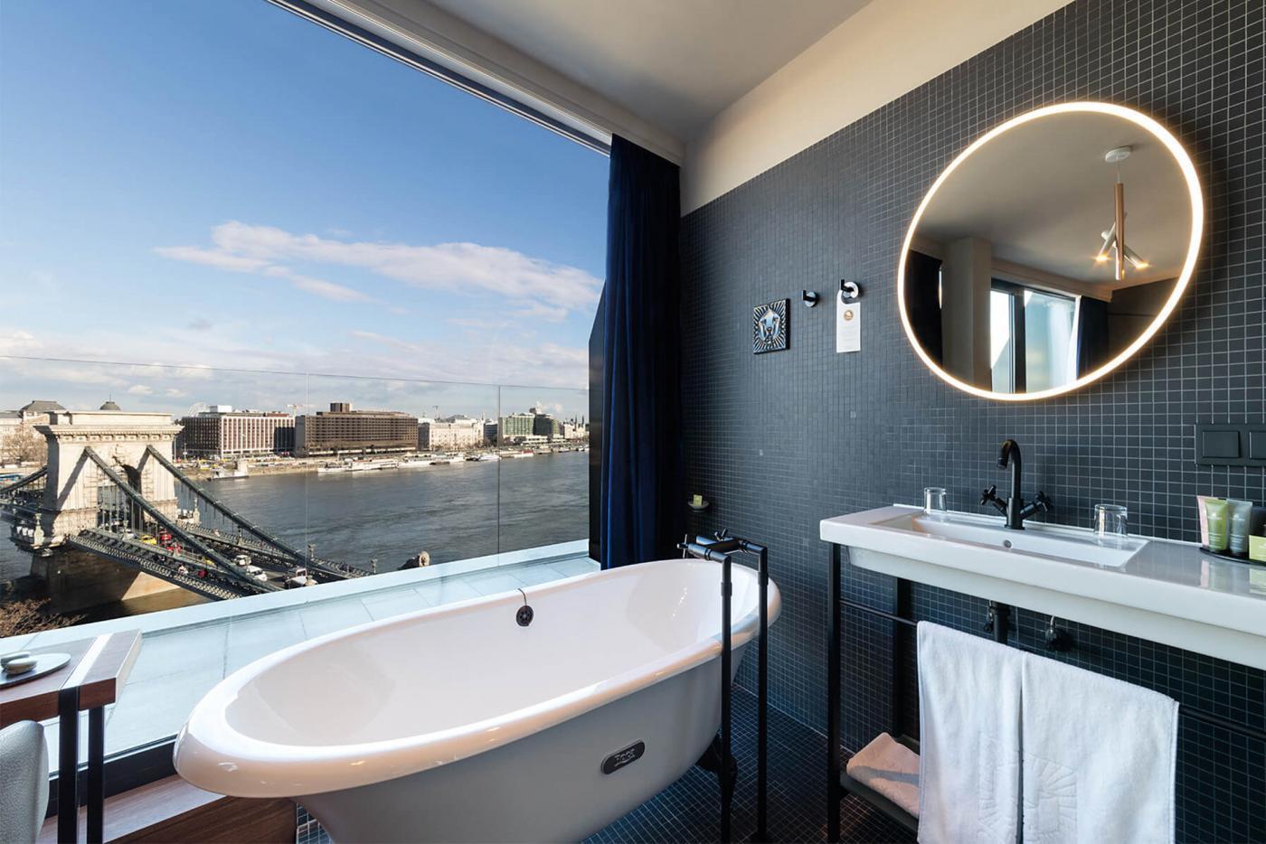 Hotel Clark Budapest, Hungary. Hotel review by OutThere magazine