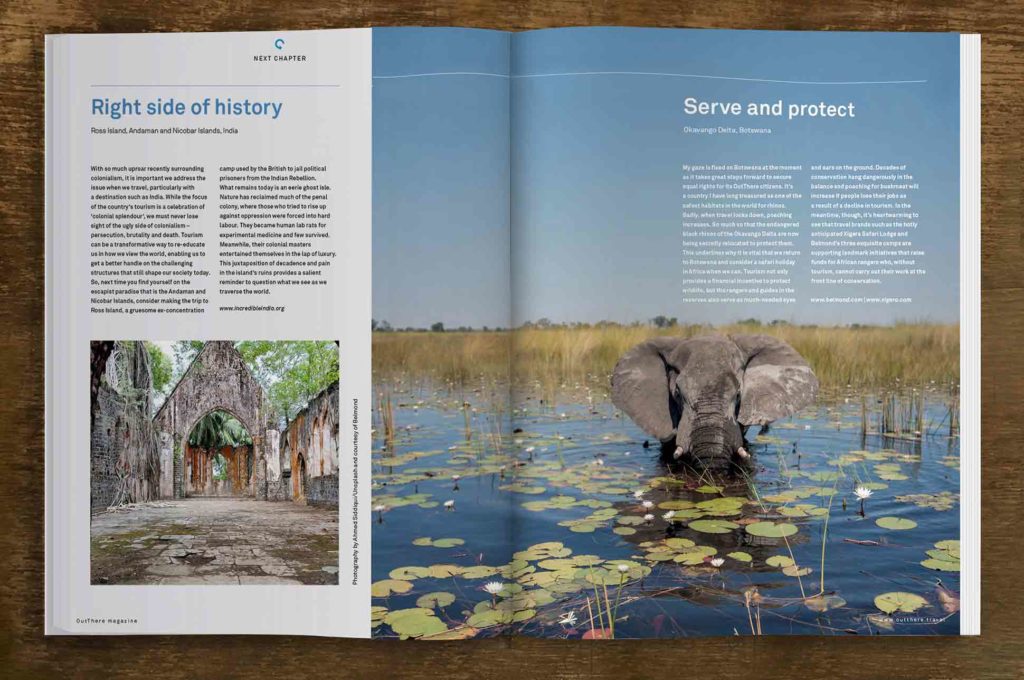 The Next Chapter Issue of OutThere magazine | Experiential Journeys